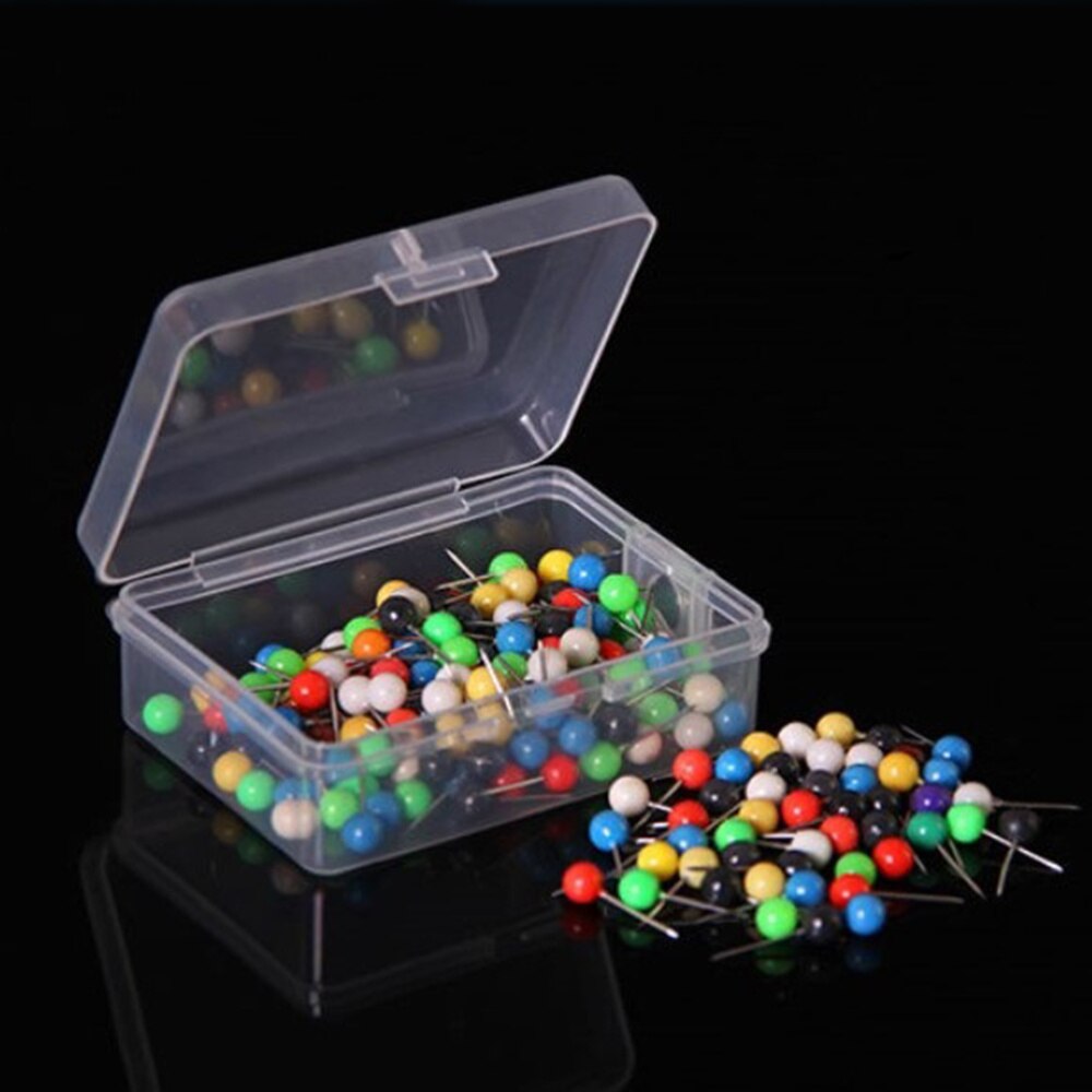 500Pcs 100Pcs Mini Push Pins Round Ball Head Map T... – Vicedeal