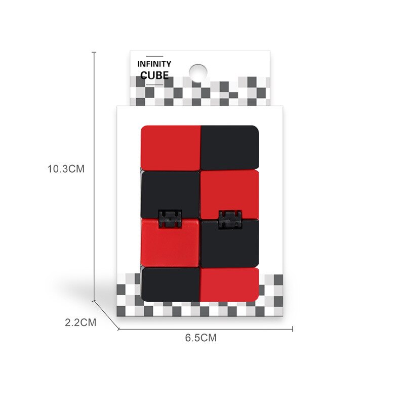 Infinity Kubus Anti-Stress Cube Fidget Speelgoed K... – Grandado