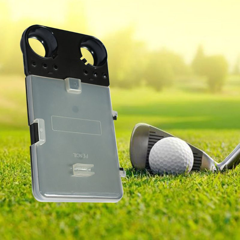 Portable Golf Scorekaart Houder Score Card Board T... – Grandado