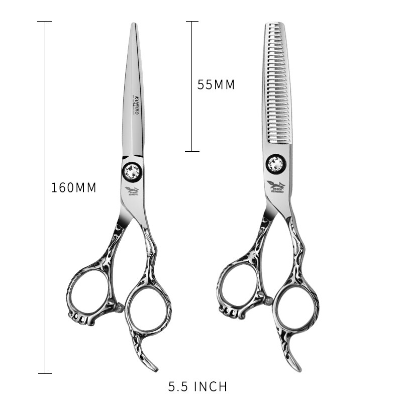 Japan Steel 5.5 6.0 Hairdressing Scissors Hair Bar... – Vicedeal