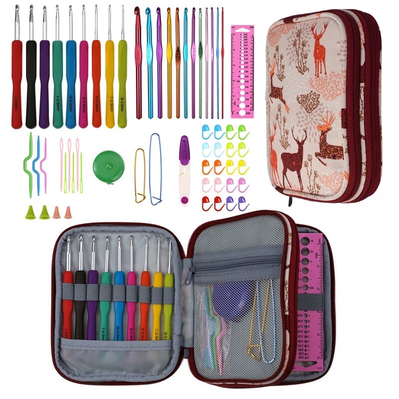 Jiwuo 60 Stks/set Hand Naalden Garen Breien Naalde... – Grandado