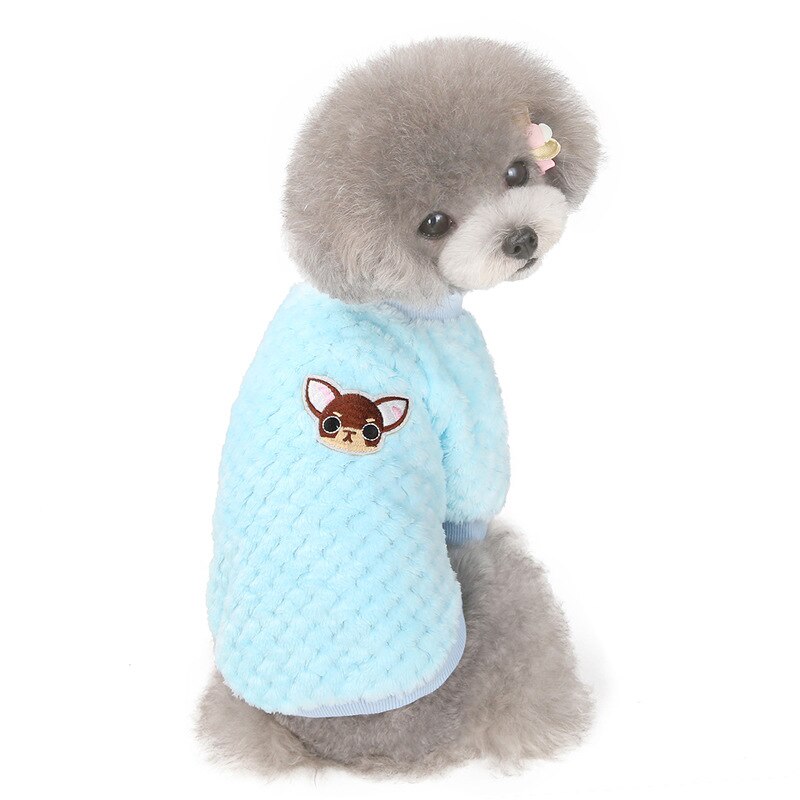 Cartoon Hoodie Dog Clothes Velvet Super for Dogs C... – Grandado