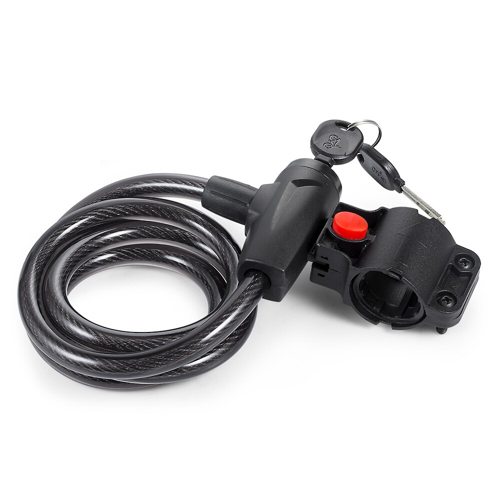 Towode Anti heft Steel Cable Bike Bicycle key door... – Vicedeal