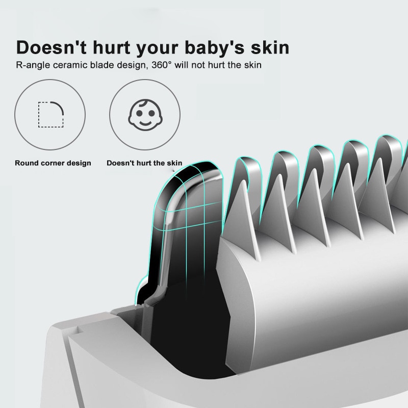 Hair Clipper Waterproof Baby Hair Clipper Silent R... – Grandado
