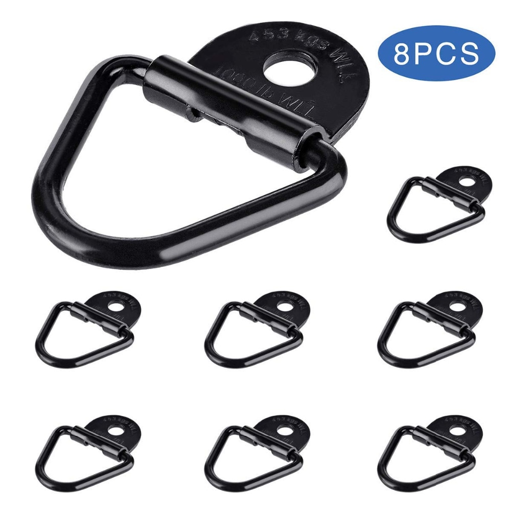 2 "staal V-Ring Bolton Trailer Cargo Tie-Down Anke... – Grandado