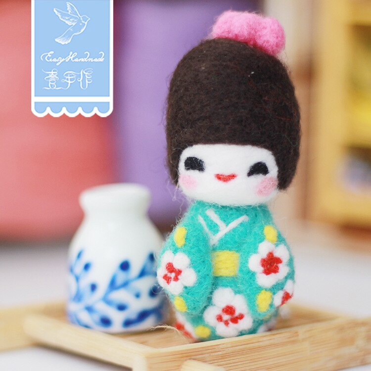 Easyhandmade Japanese Kimono Wool Felt Poked Felt ... – Grandado