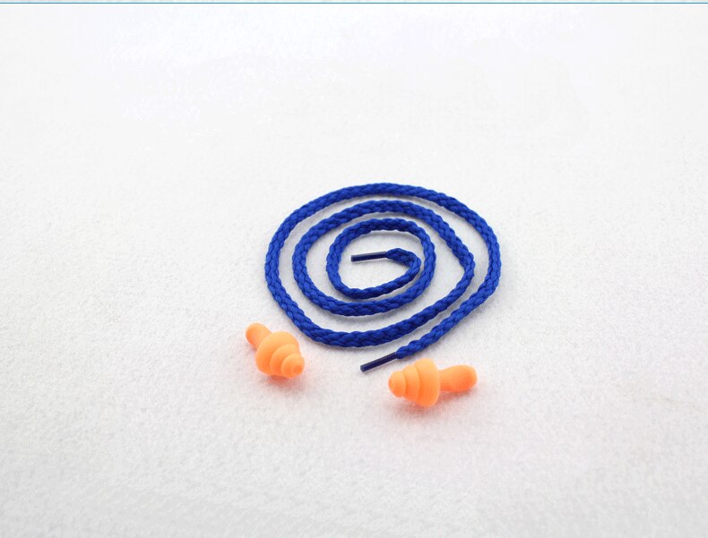 10Pcs Soft Silicone Corded Ear Plugs ears Protecto... – Grandado