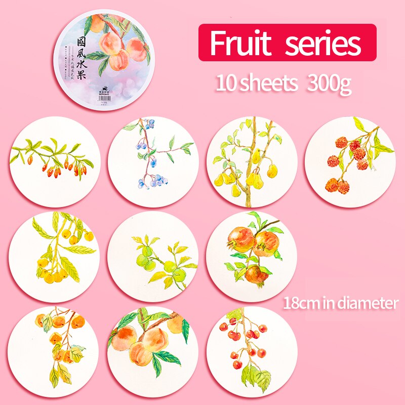 Round watercolor paper coloring linear draft for b... – Vicedeal