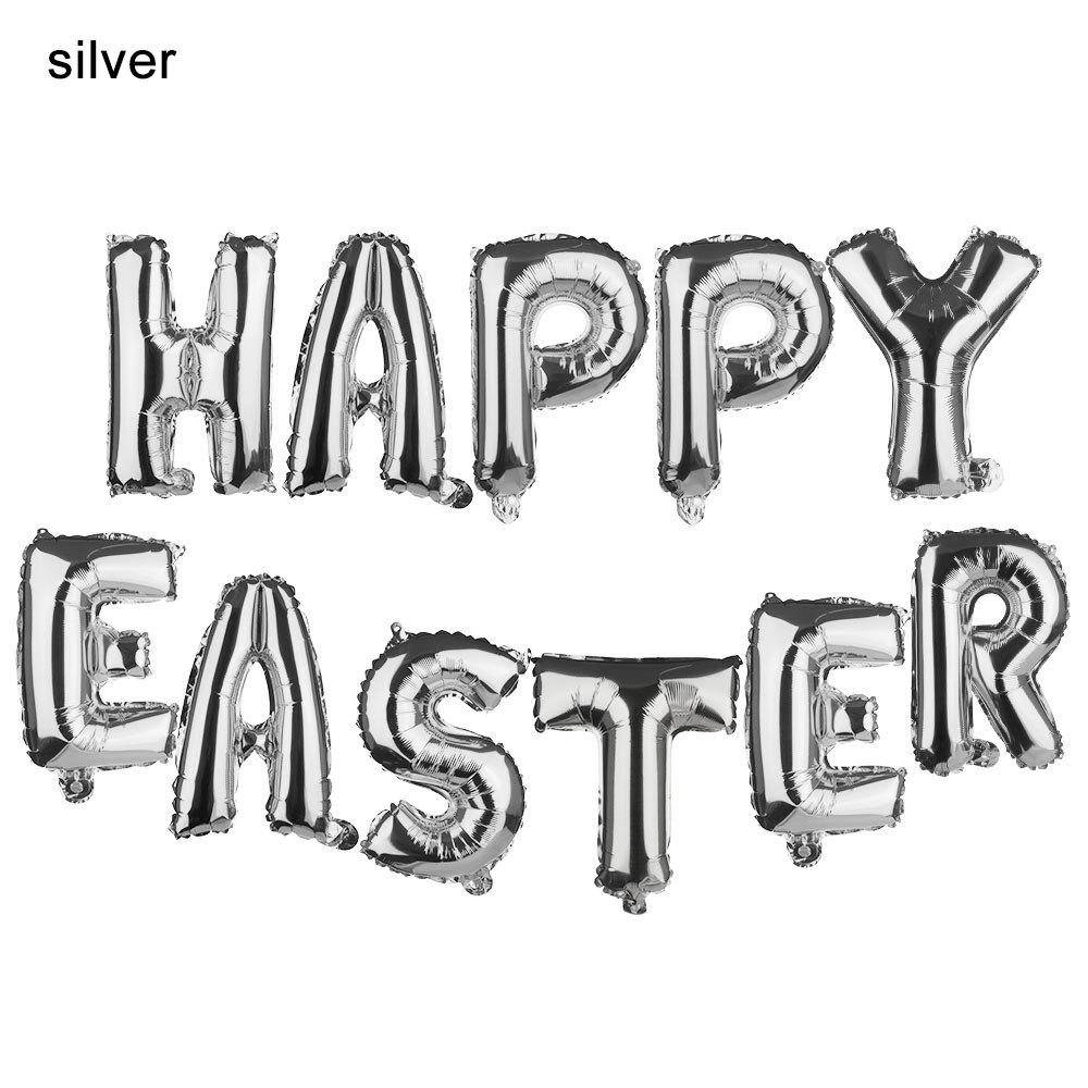 11Pcs Happy Easter Foil Balloons Air Helium Balloo... – Grandado