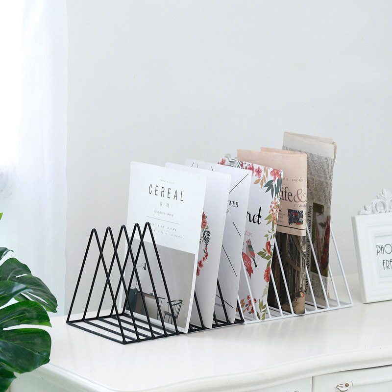 Nordic Style Wrought Iron Triangle Racks Ins Home ... – Vicedeal