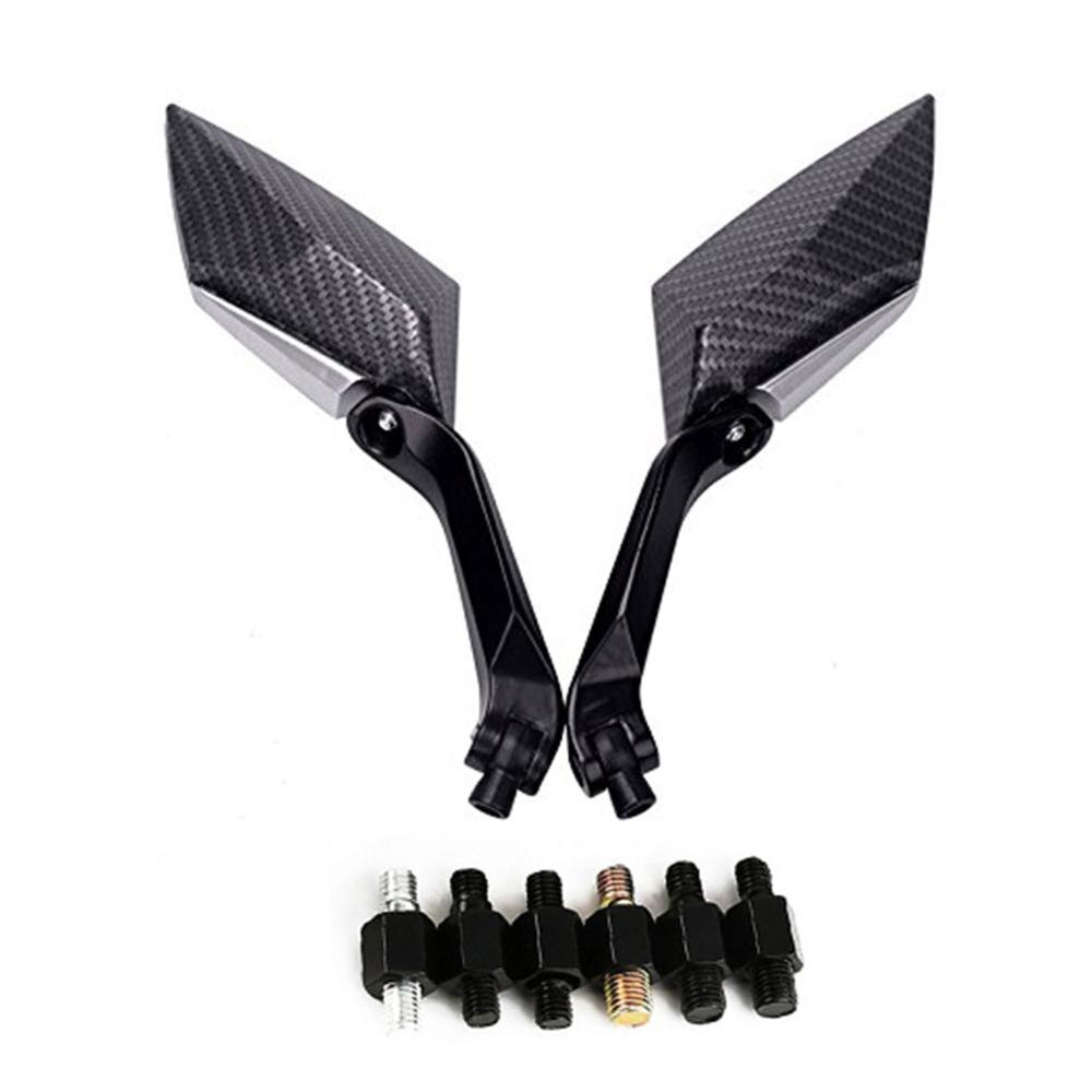 Rétroviseurs bout de guidon de moto, 2 pièces, vue... – Grandado