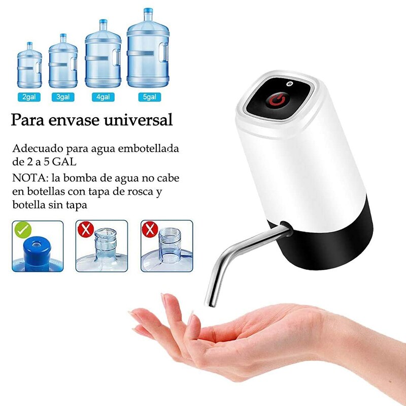 5 liter vattendispenser, elektrisk dricksvattenpum... – Grandado