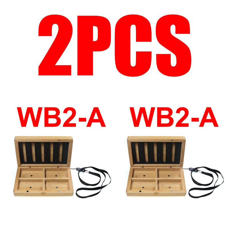 2PCS Bamboo Wood Fly Box Fishing Fly Box for Nymph... – Grandado
