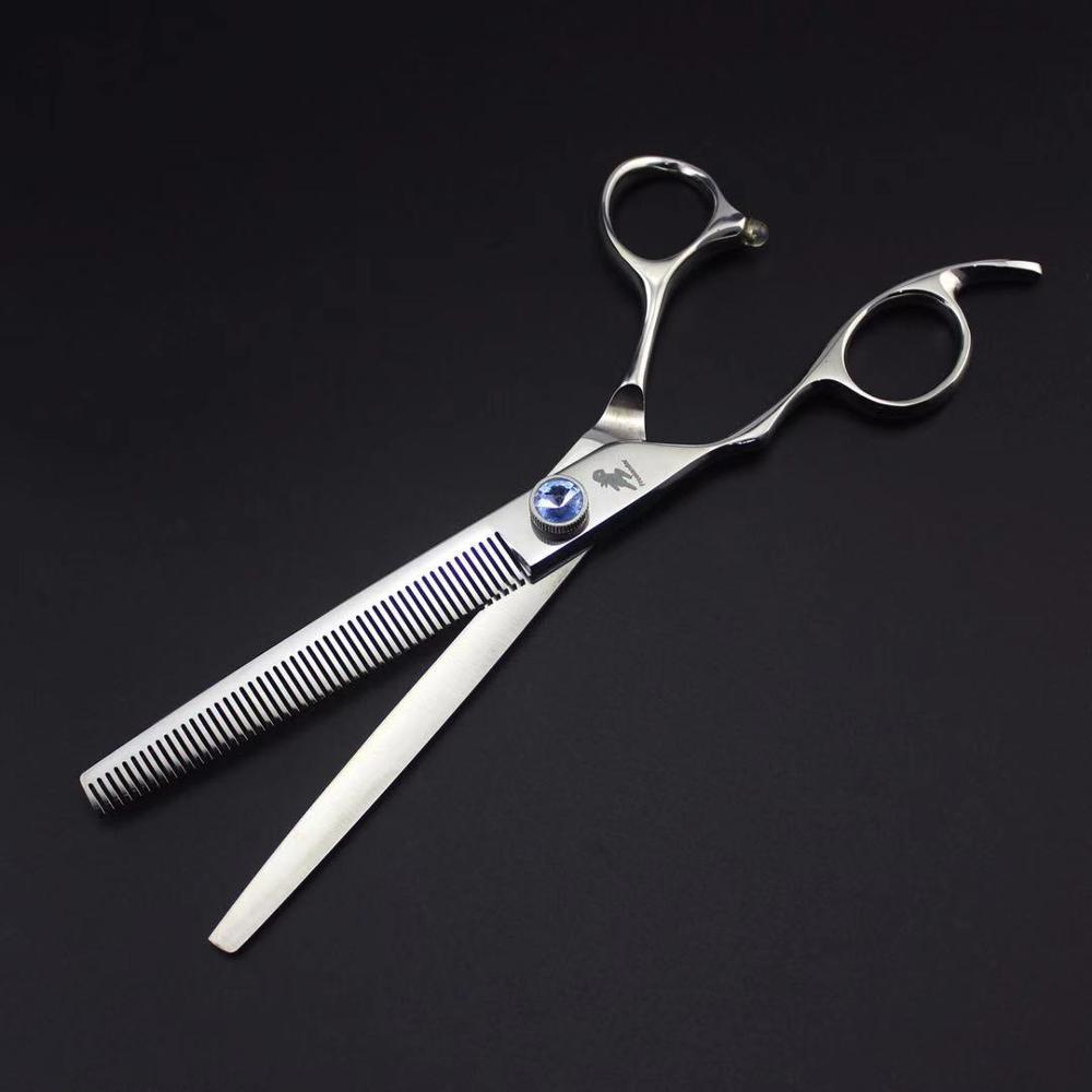 7.0 inch Left Handed Pet Scissors,Thinning Scissor... – Grandado