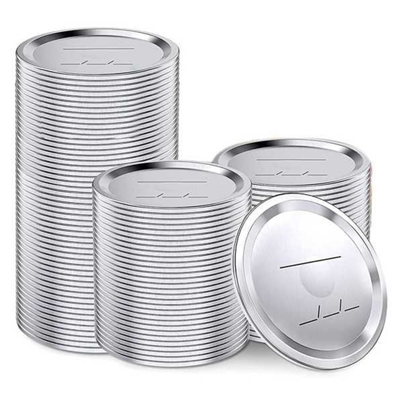 60 Pcs Regular Mouth Canning Lids For Ball,Split-T... – Grandado