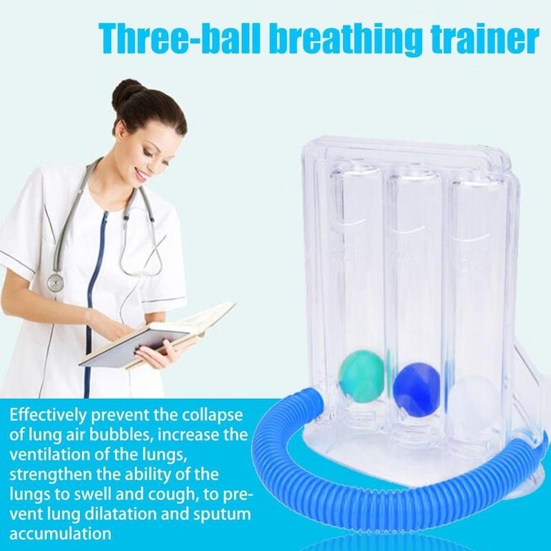 Respiratory Exerciser Three-ball Instrument Spirom... – Grandado