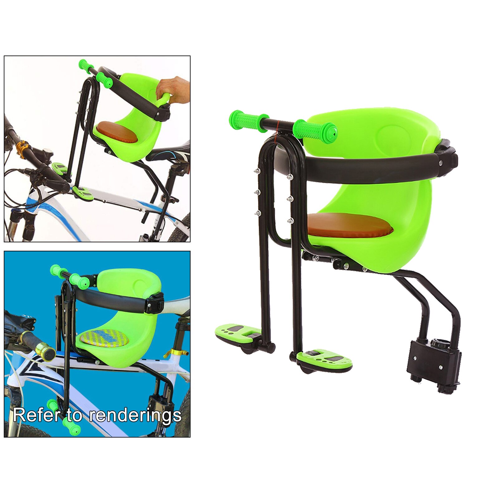 Baby Seat Safety Child Bicycle Seat Bike Front Kid... – Vicedeal