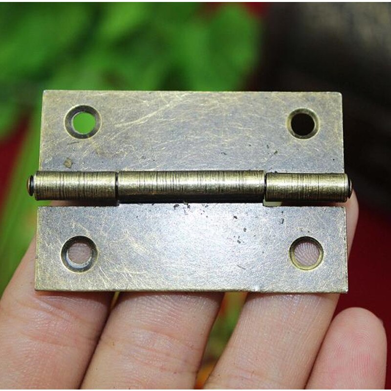 Brons Tone Kastdeur Bagage Scharnier, 4 Gaten Deco... – Vicedeal