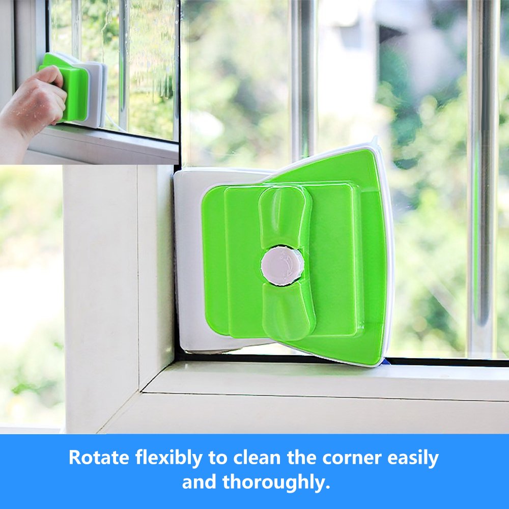 Adjust Magnetic Window Cleaner Wiper Glass Clean D... – Grandado