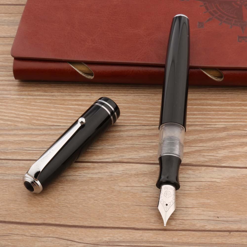 Old Style HERO 856 Fountain Pen Plastic Ink Pen Sp... – Grandado