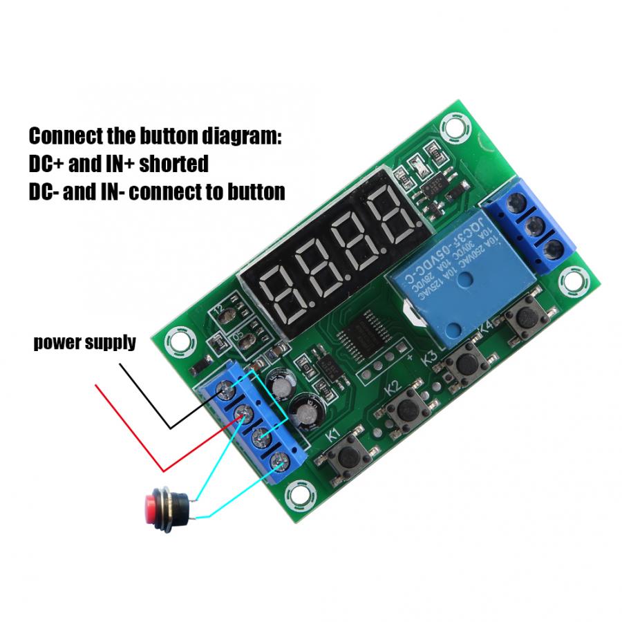 YYC-2S 5V Relay Module One Channel Cycle Trigger D... – Grandado