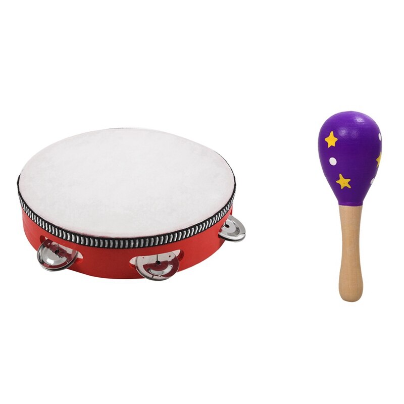 Instrumento Musical de Maraca de madera para niños... – Grandado