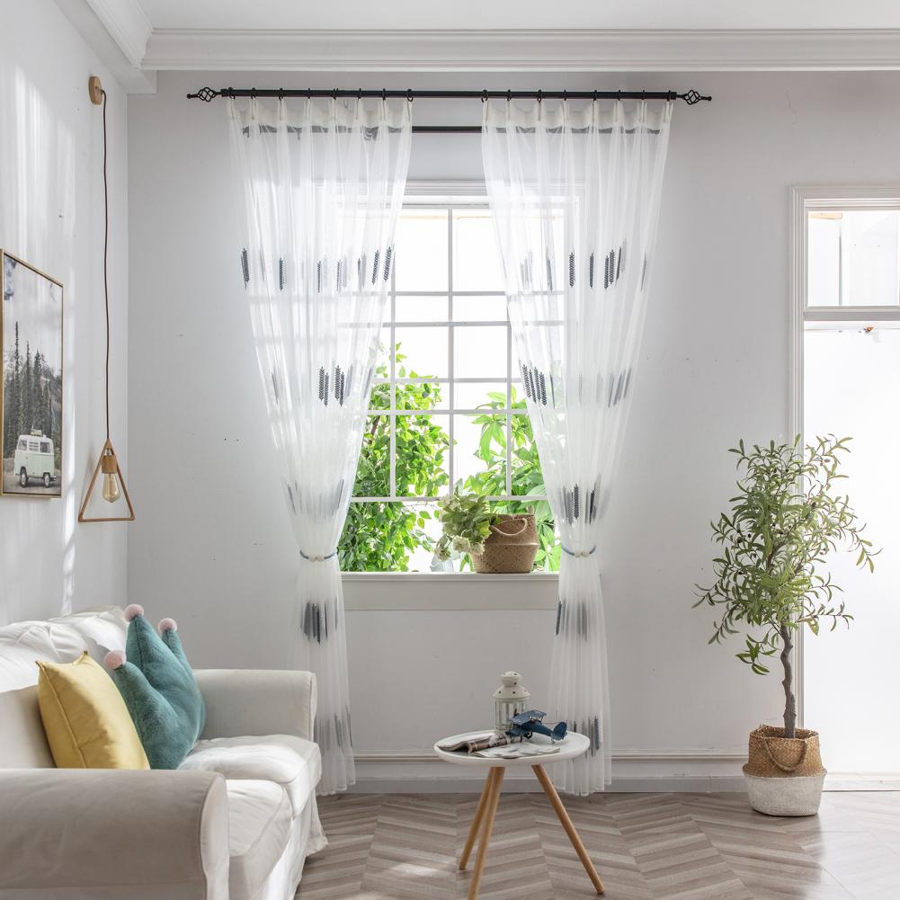 Unique Window Gauze Decor Decorative Easy to Insta... – Vicedeal