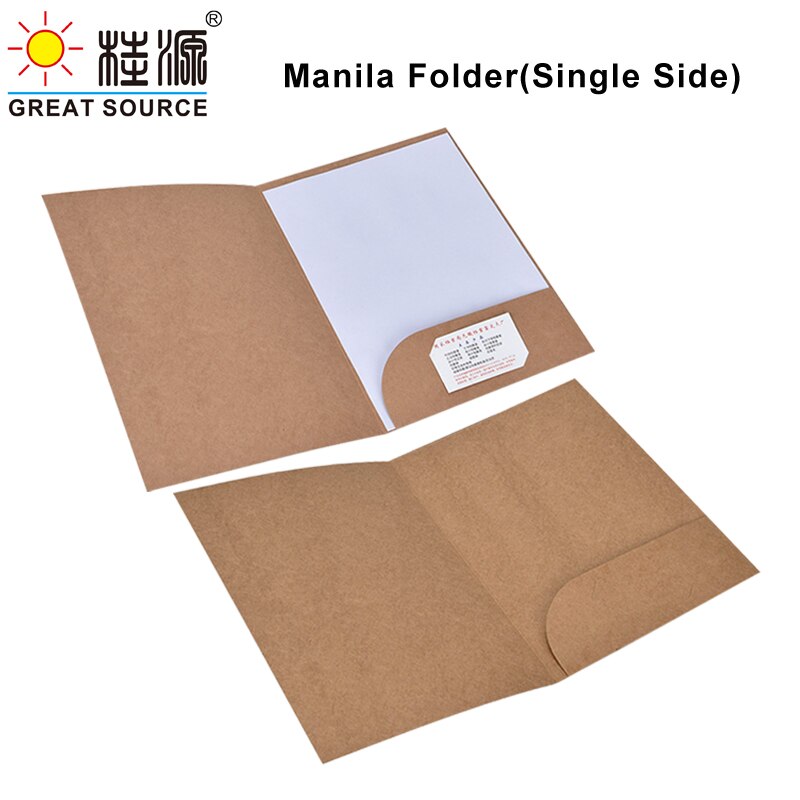 Kraft Manila Folder A4 Project Folder Report Docum... – Grandado