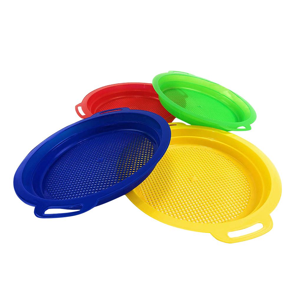 Plastic Sand Sifter Sieves Sand Leaking Toy Stop S... – Grandado