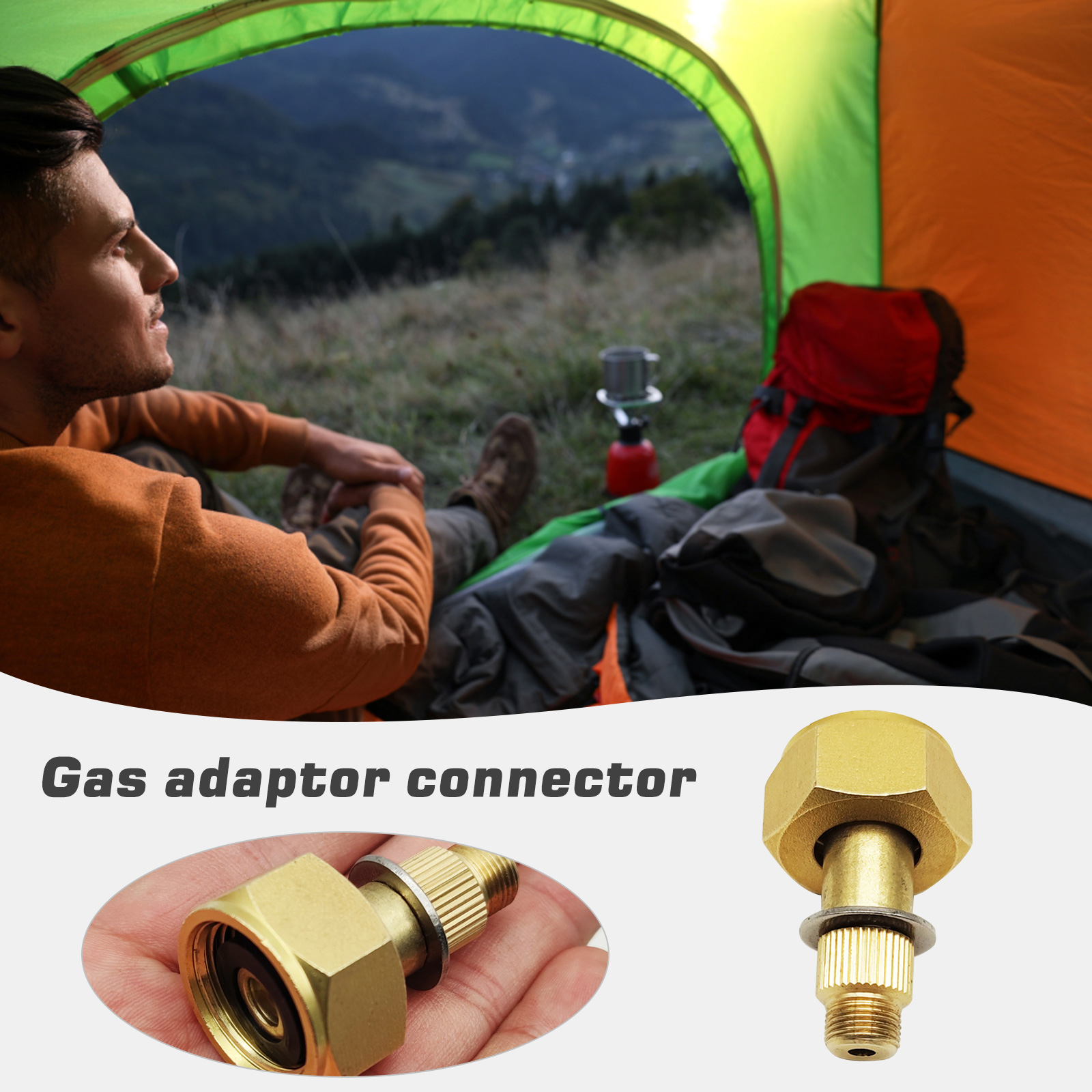 Liquefied Gas Cylinder Connector Aluminum Alloy Ca... – Grandado