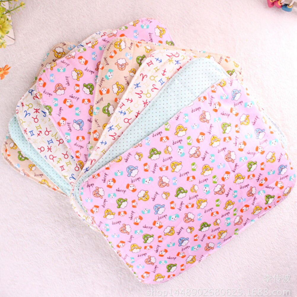 35 x 25cm Baby Reusable Nappy Sheet Mat Cover Stro... – Grandado