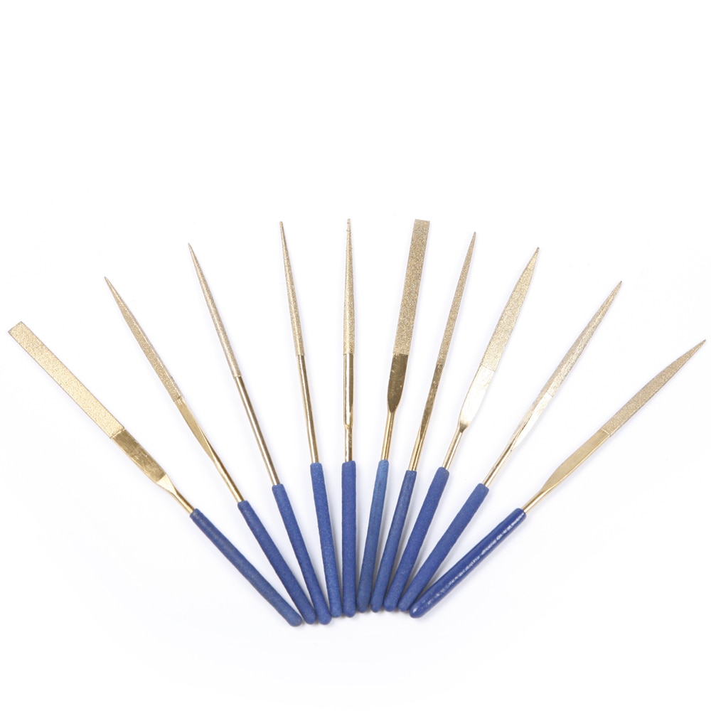 Fixmee 10 Diamond Coated Needle Files Great for Fi... – Grandado