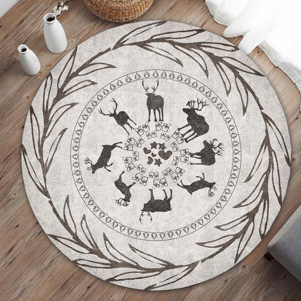 Home Floor Mat Carpet Round Swivel Chair Area Rug ... – Vicedeal