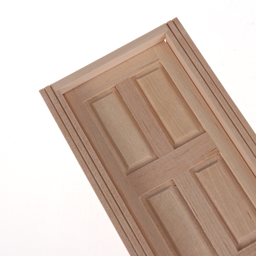 1:12 mini house Miniature DIY 6-Panel Interior Woo... – Vicedeal