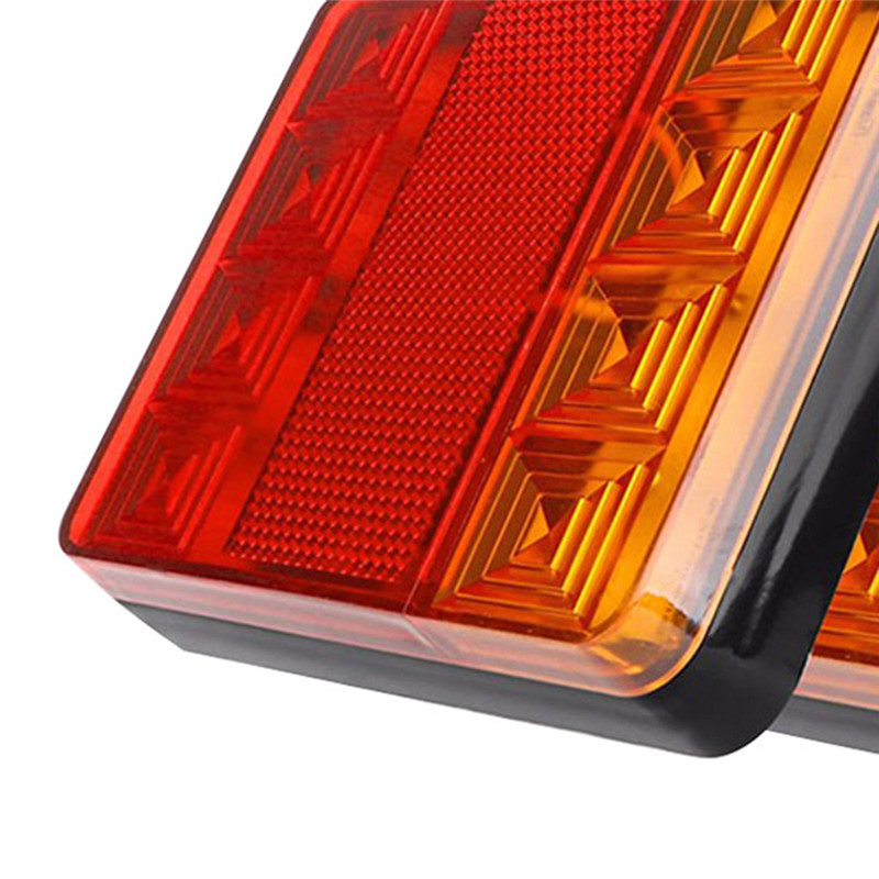 1 pcs 12V Car Truck LED Rear Tail Light Warning Li... – Grandado