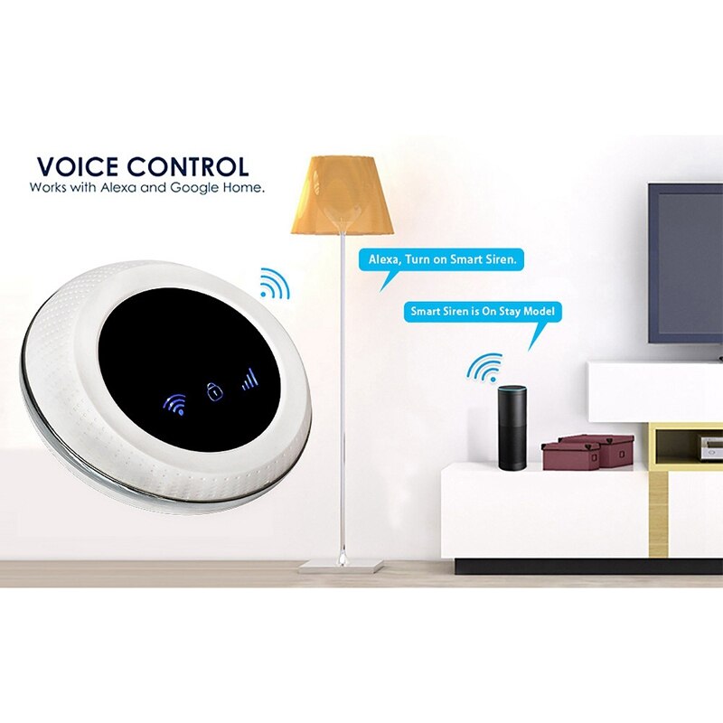 Wireless Sim Gsm Home Burglar Security Wifi Gsm Al Grandado