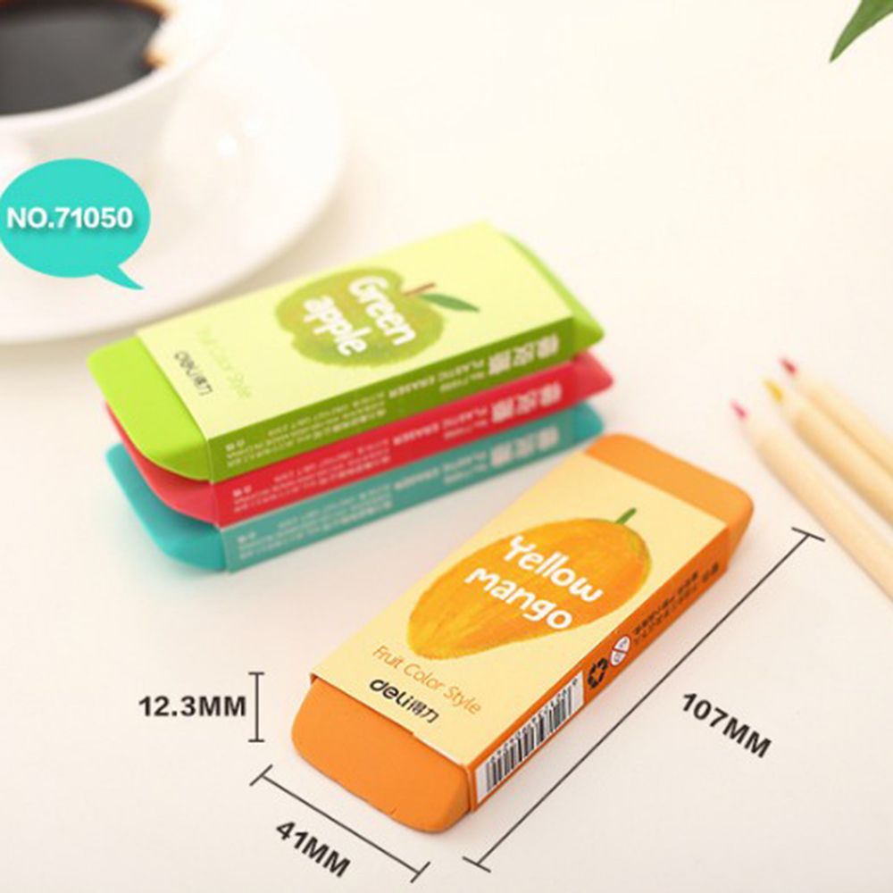 1PCS Fruit color oversized eraser correction erase... – Vicedeal