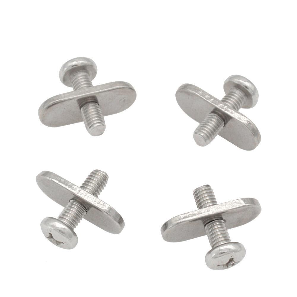 4 Sets Rvs M6 Schroeven + Noten Kajak Track/Rail M... – Grandado