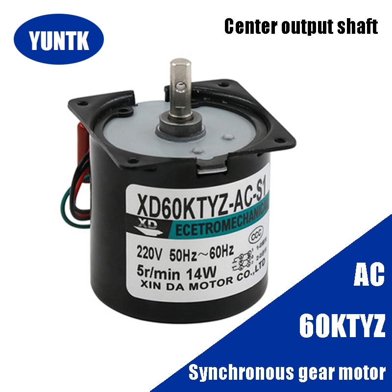 AC 60KTYZ Synchronous Micro electric Motor Electro... – Vicedeal