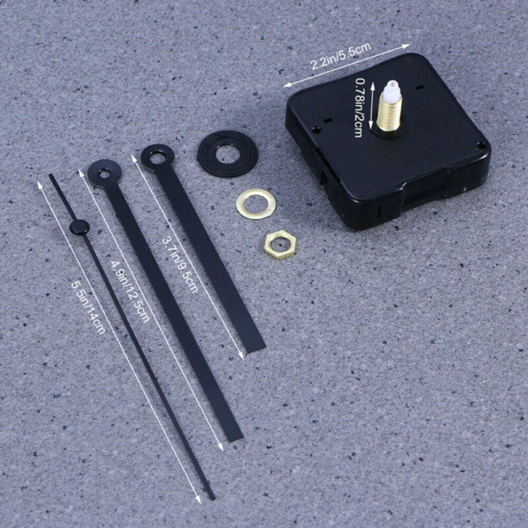 ！DIY Large Silent Quartz Wall Clock Movement Parts... – Vicedeal