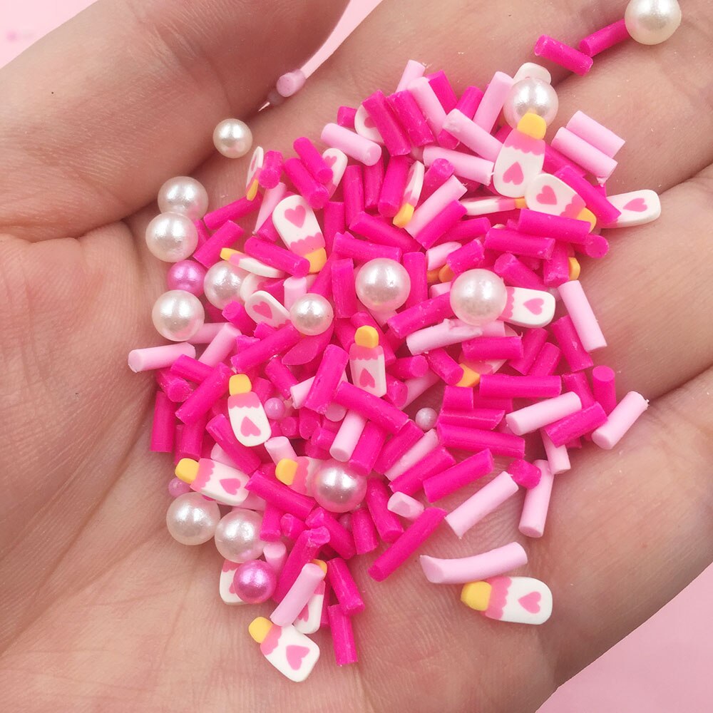 50G Mixed Polymer Klei Sprinkles Voor Nail Art Dec... – Grandado