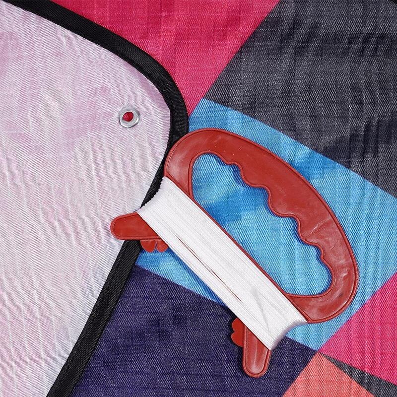 Patchwork Rainbow Kite Nylon Ripstop Flying Toys K... – Grandado