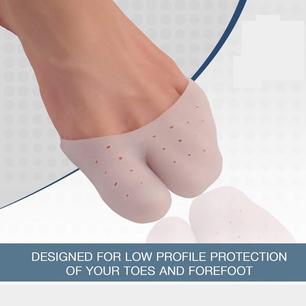 2 Pieces Soft Toe Protectors Pads ballet Toe Sleev... – Grandado