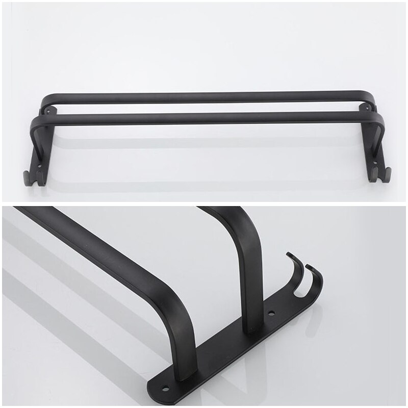 Wandmontage Handdoek Hanger Moderne Aluminium Duur... – Grandado