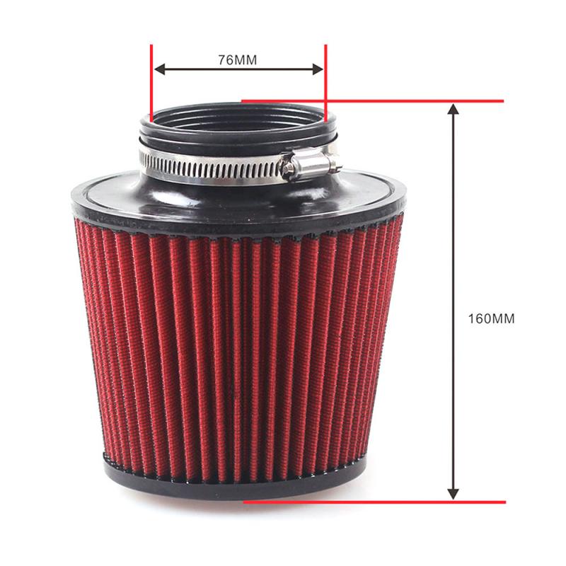 Universal Car Automobile Air Intake Filter Alumimu... – Vicedeal