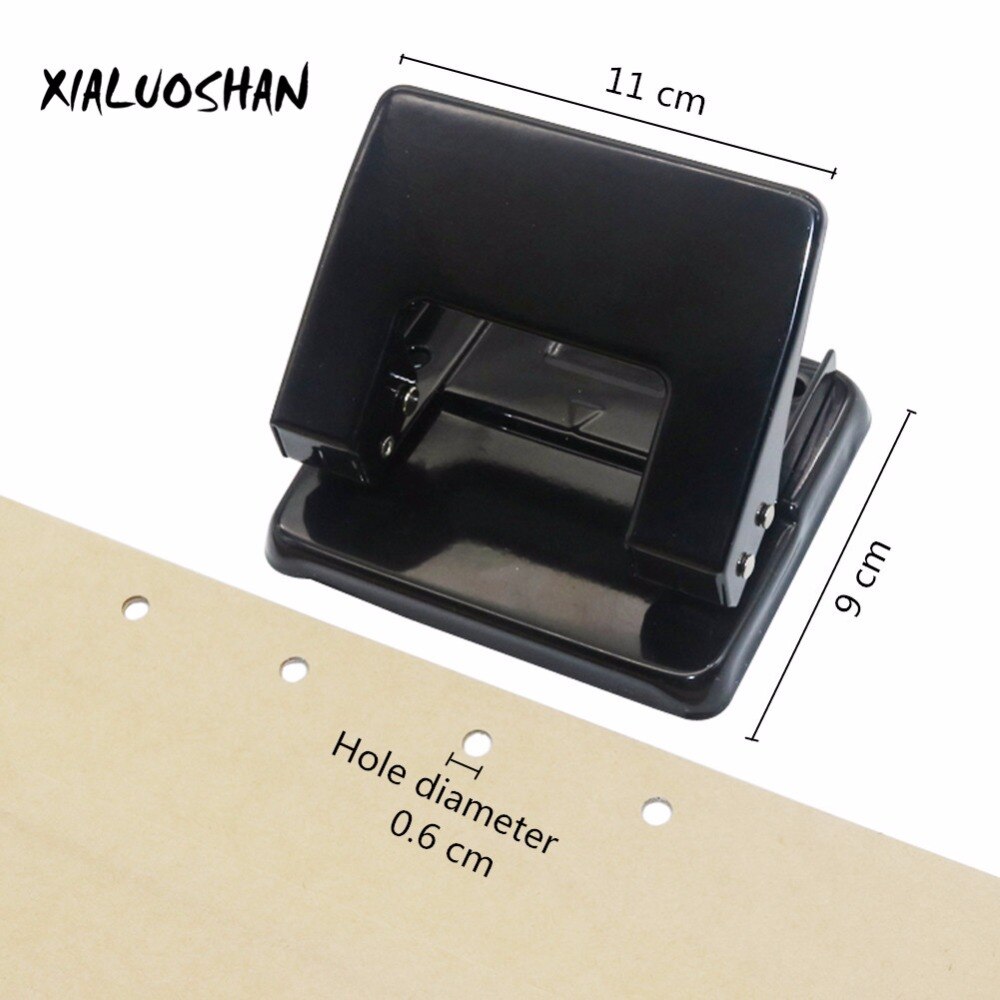 1 Pcs 6mm Hole Metal Two Hole Puncher Hand Paper P... – Vicedeal