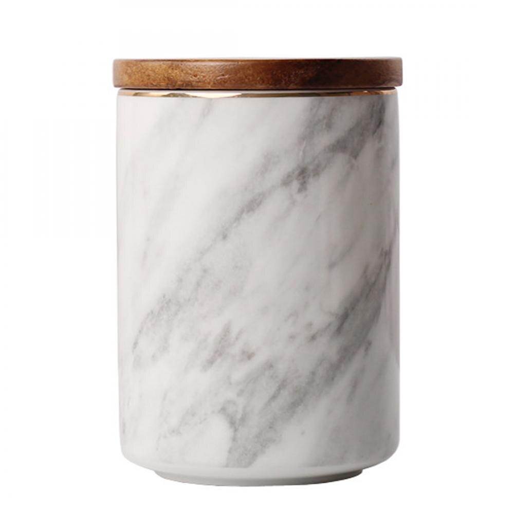 Nordic Ceramic Storage Bottles Marble Vessel Model... – Grandado