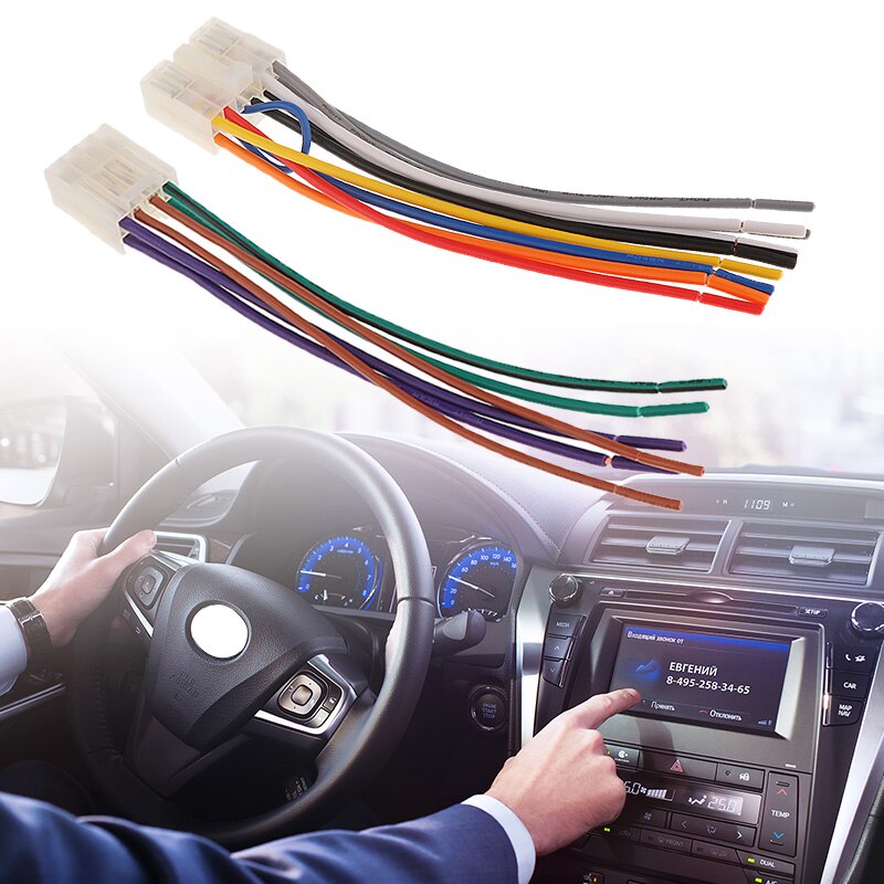 1 Set 10 Pin+ 6 Pin Car Stereo Radio/CD/DVD Player... – Vicedeal
