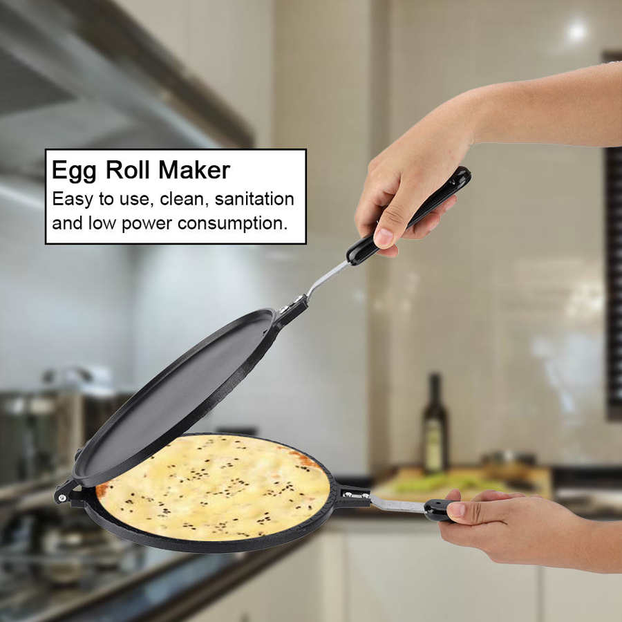 Huishouden Keuken Gas Non-stick Ei Roll Wafel Kege... – Grandado
