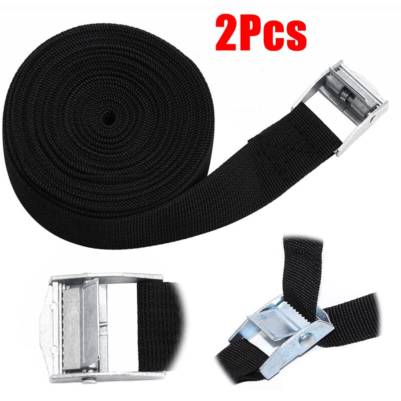 2Pcs Cargo Straps 5M/3M *2.5CM with Aluminum Alloy... – Vicedeal